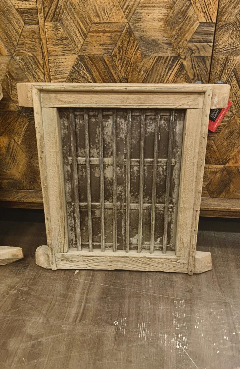 Wooden And Metal Window Jali Panel (s) – The Grand Trunk